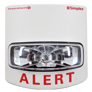fire alarm simplex white