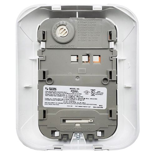 System Sensor P2WL L-Series Horn Strobe (White)