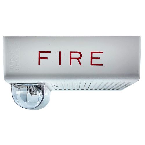 Wheelock ASWP-2475C-FW Ceiling Mount Weatherproof Horn Strobe (White)