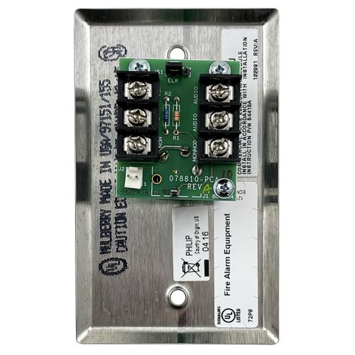 Silent Knight FFT-FPJ Fire Fighters Telephone Phone Jack
