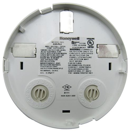 Gamewell FCI ASD-PL3 Photolectric Smoke Detector (White)