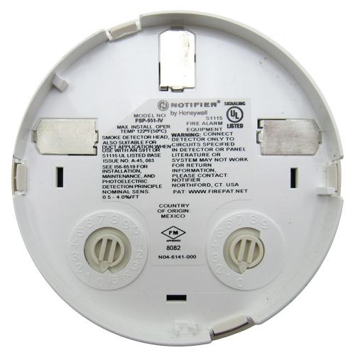 Notifier FST-951-IV Fixed 135F Heat Detector (Ivory)