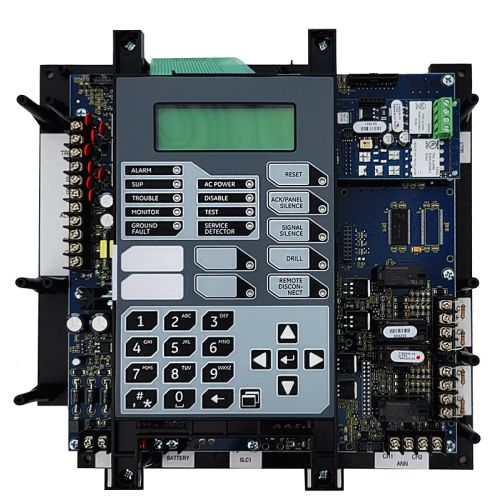 Edwards EST IO1000G (250-Point Intelligent FACP, Gray Door)