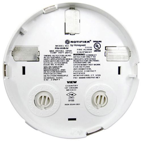 Notifier FSV-951R-IV Very Intelligent Early Warning (VIEW) Detector (Ivory)