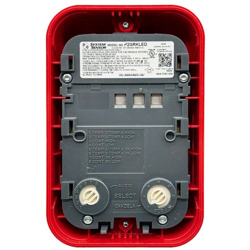 System Sensor P2GRKLED Outdoor Compact Horn Strobe