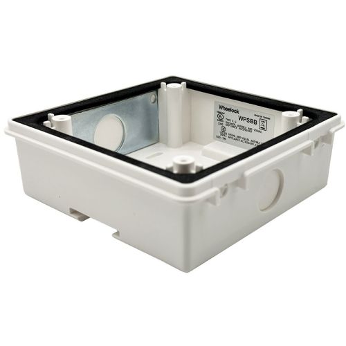 Wheelock WPSBB-W Weatherproof Backbox (White)