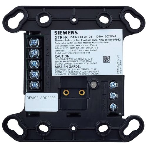 Siemens XTRI-R Single Input Module (with relay)
