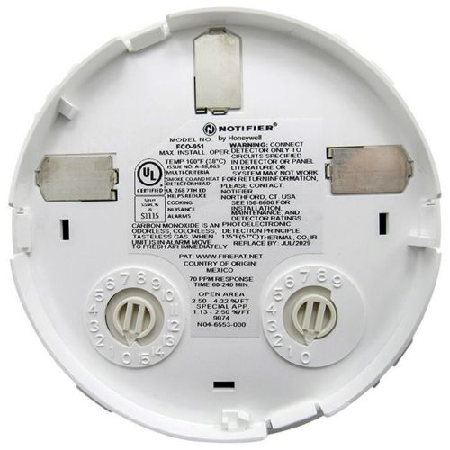 Notifier FCO-951 Advanced Multicriteria Fire / CO Detector (White)