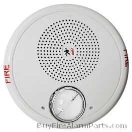 Edwards EST GCF-S7VM Genesis Ceiling Speaker Strobe (White)