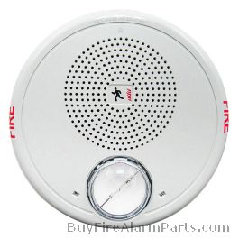 Edwards EST GCHFWF-S7VMC Ceiling Speaker Strobe (White)