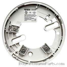 System Sensor B501-WH 4-inch Plug-in Detector Base (White)