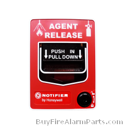Notifier NBG-12LR Agent Release Manual Pull Station