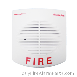 Simplex 4905-9989 Cover for TrueAlert Horn/Speaker (White)