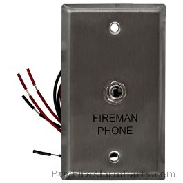 Potter FFT-FPJ Firefighter Telephone Phone Jack