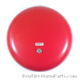 Wheelock MB-G10-24-R Red 10-inch Motor Bell