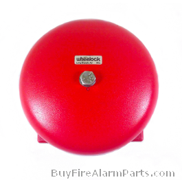 Wheelock 43T-G6-24-R 6-inch Red Bell