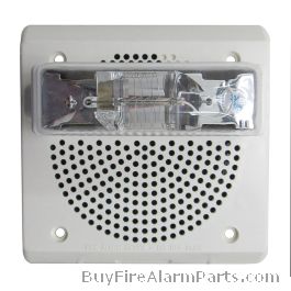 Wheelock ET70WP-2475W-FW Weatherproof Speaker Strobe (White)