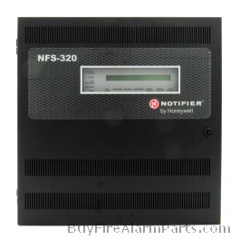Notifier NFS-320 (Intelligent FACP) in Black Cabinet