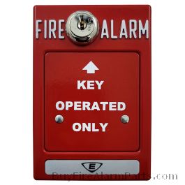 Edwards EST RMS-1T-KO Key-Operated Manual Pull Station