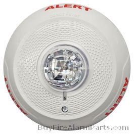 System Sensor SCWL-CLR-ALERT Ceiling Mount Strobe (White)