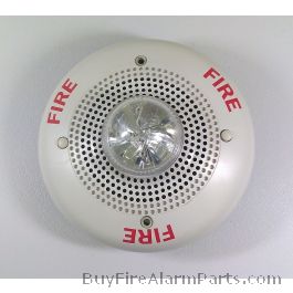 System Sensor SP2C2415 SPECTRAlert Ceiling Speaker/Strobe (White)